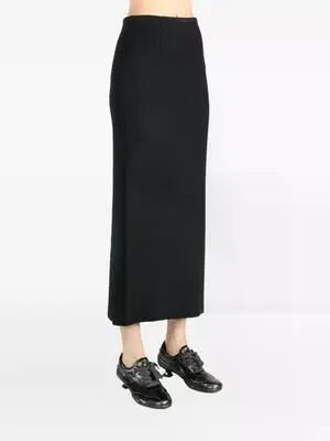 Auralee High-waisted Midi Skirt