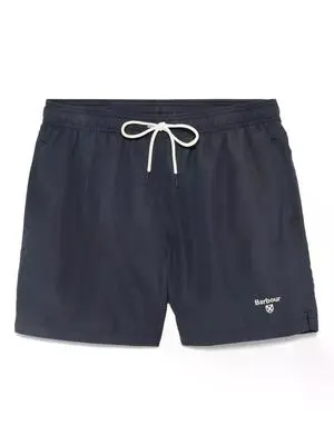 Barbour Logo Swim Shorts Blue