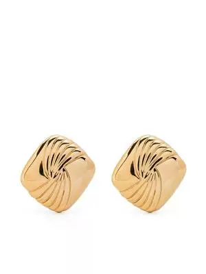 HEAVEN MAYHEM Tabi Stud Earrings - Gold