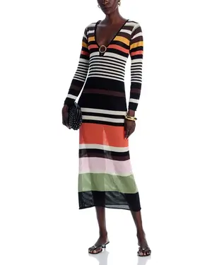 CALA DE LA CRUZ Magna Midi Dress