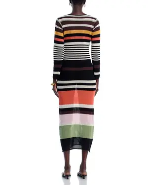 CALA DE LA CRUZ Magna Midi Dress