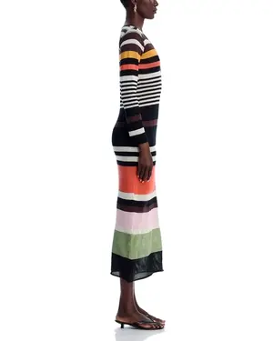 CALA DE LA CRUZ Magna Midi Dress