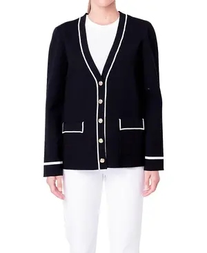 English Factory Layered Cardigans For Women