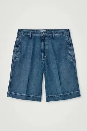Cos Denim Shorts For Men
