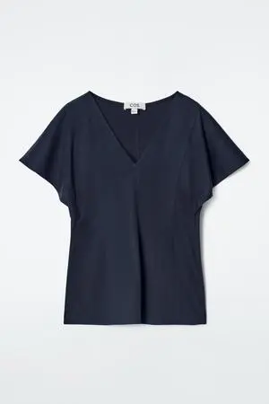 Cos V Neck Blouses