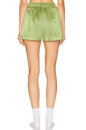 Comme Si Classica Silk Boxer Short - Grass