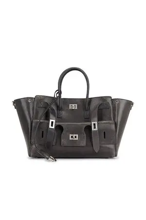 Balenciaga Bel Air Small Carry Bag - Grey