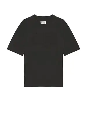 MAISON MARGIELA Maison Margiela T-Shirt In Black Washed Black