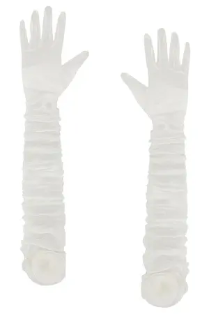 Marianna Senchina First Date Gloves - White