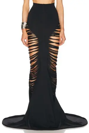 Rick Owens Black Wash Bottoms For Women