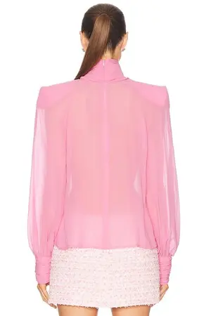 ROWEN ROSE Long Sleeve Top - Pink