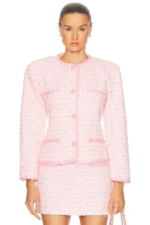 ROWEN ROSE Tweed Jacket