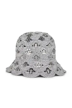 Rabanne Bucket Hat - Silver