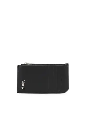 Saint Laurent Credit Card Holder - Black