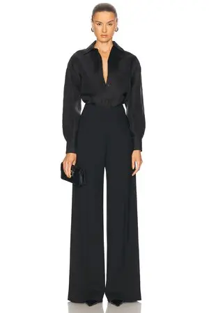 Carolina Herrera Oversized Button Down Top