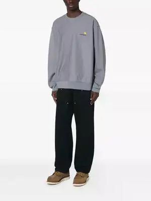 Carhartt Work In Progress Sweatshirt With Embroidered Logo