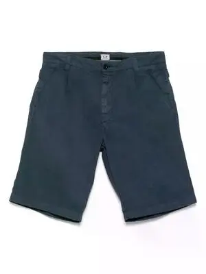 C.P. COMPANY Cotton Bermuda Shorts - Blue