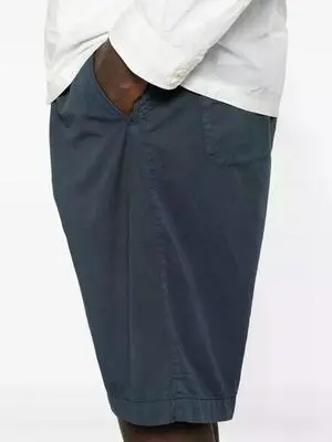C.P. COMPANY Cotton Bermuda Shorts - Blue