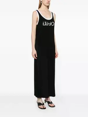 Liu Jo Logo Maxi Dress