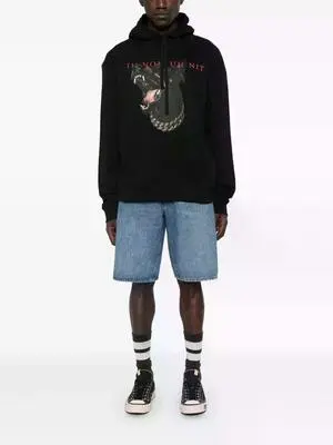 IH NOM UH NIT Printed Hoodie - Black
