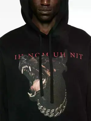 IH NOM UH NIT Printed Hoodie - Black