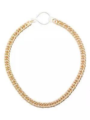 BEATRIZ PALACIOS Small Hook Necklace - Gold