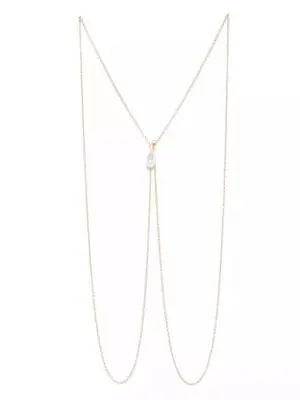 BEATRIZ PALACIOS Pearl Body Chain - Gold