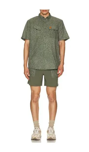 TOPO DESIGNS Retro River Shirt In Army