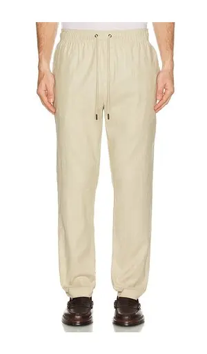 Onia Stretch Linen Pull-on Pant