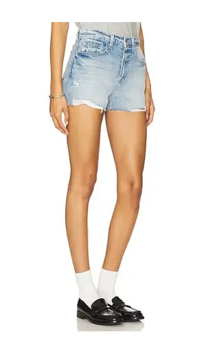 L'Agence Clark Denim Shorts - Fontana Destruct