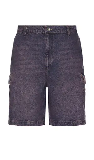 FLANEUR Denim Cargo Shorts