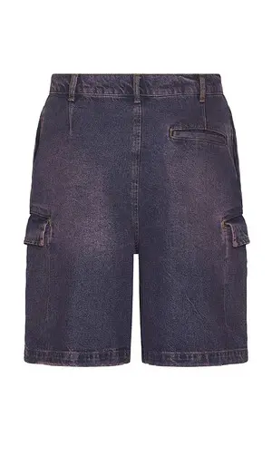 FLANEUR Denim Cargo Shorts