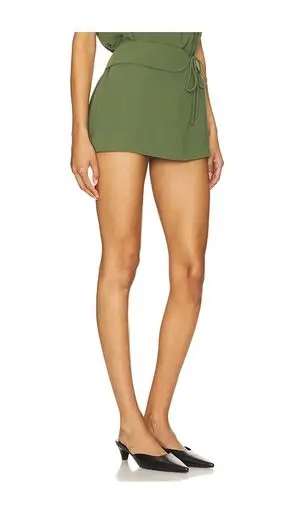 Amanda Uprichard Mila Skort - Fern