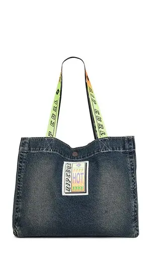Abrand Denim X Rip Curl Zola Tote Bag - Dark Vintage Indigo