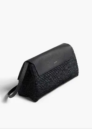 Khaite Raffia Crossbody Bag