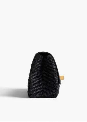 Khaite Raffia Crossbody Bag