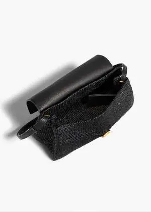 Khaite Raffia Crossbody Bag