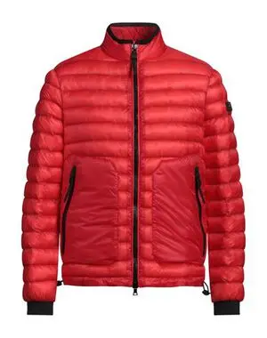 Peuterey Padded Quilted Shell Jacket - Red