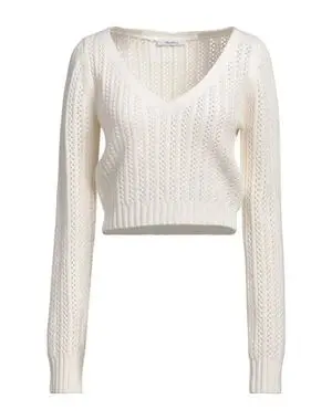 Max Mara Cable-knit Wool-cashmere Cropped Sweater