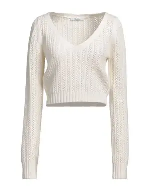 Max Mara Cable-knit Wool-cashmere Cropped Sweater