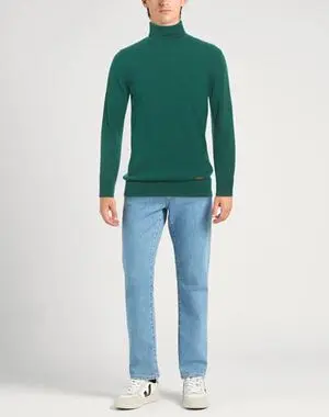 LIU •JO MAN Turtleneck Wool Knit - Green