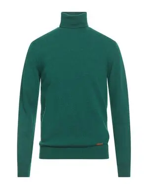 LIU •JO MAN Turtleneck Wool Knit - Green