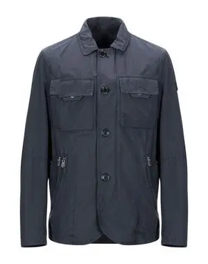 Peuterey Cotton-polyamide Overcoat - Blue
