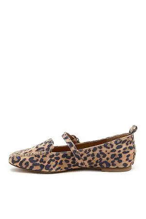 KELSI DAGGER BROOKLYN Ferry Mary Jane Loafers - Leopard