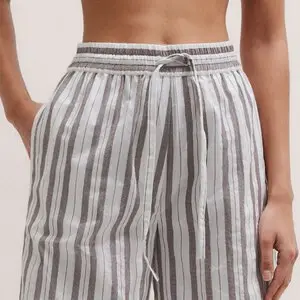 ME+EM Striped Drawstring Beach Pant