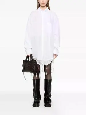Balenciaga Lace-trim Shirt
