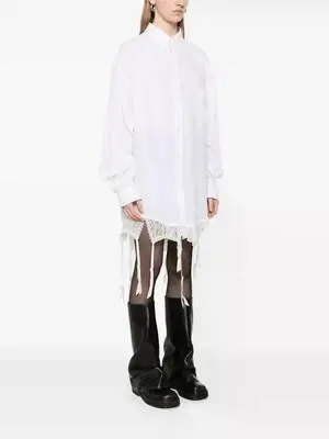 Balenciaga Lace-trim Shirt