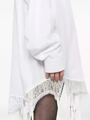 Balenciaga Lace-trim Shirt