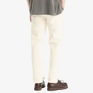 Nudie Jeans Solid Ollie Straight Leg Jeans - Ivory