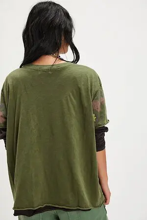 THE BUREAU Secret Garden Tee - Green